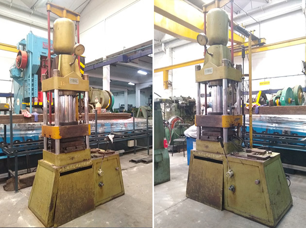 Prensa Hidráulica de 4 columnas Rolop 40 Tns (para CAUCHO)