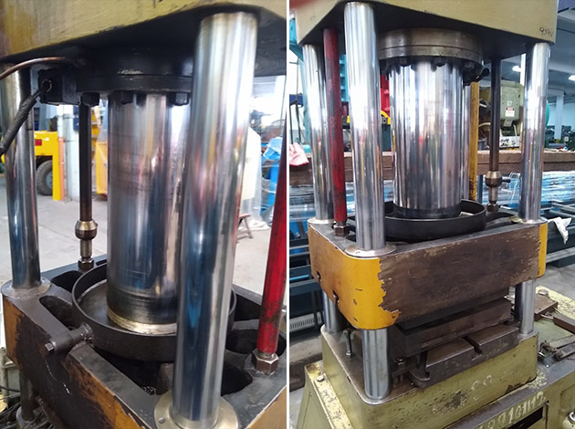 Prensa Hidráulica de 4 columnas Rolop 40 Tns (para CAUCHO)